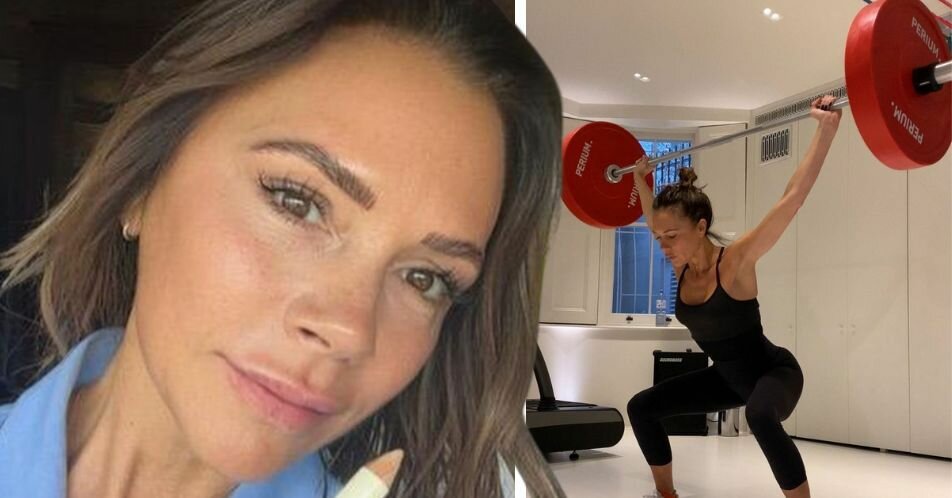 Victoria Beckham, de 48 años, cambió el cardio por el levantamiento de ...